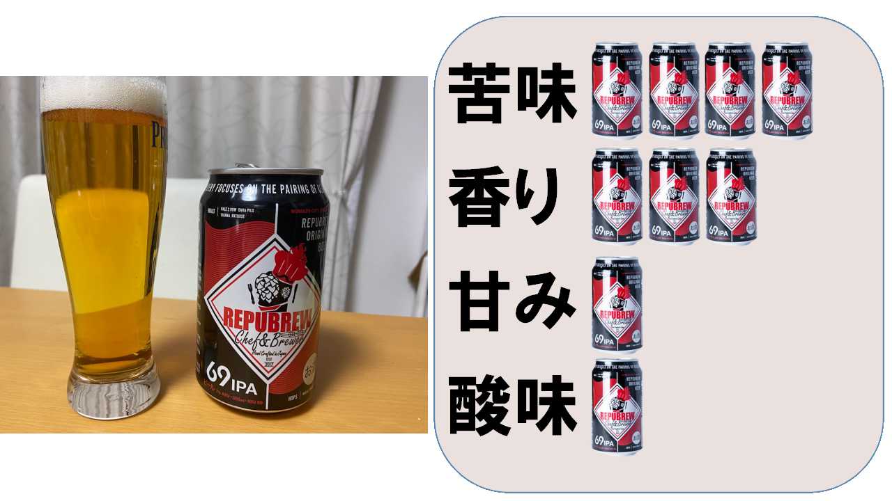【レビュー】Repubrew 69ipaはうまい？口コミや評判は？ | おうちビールで酔い気分